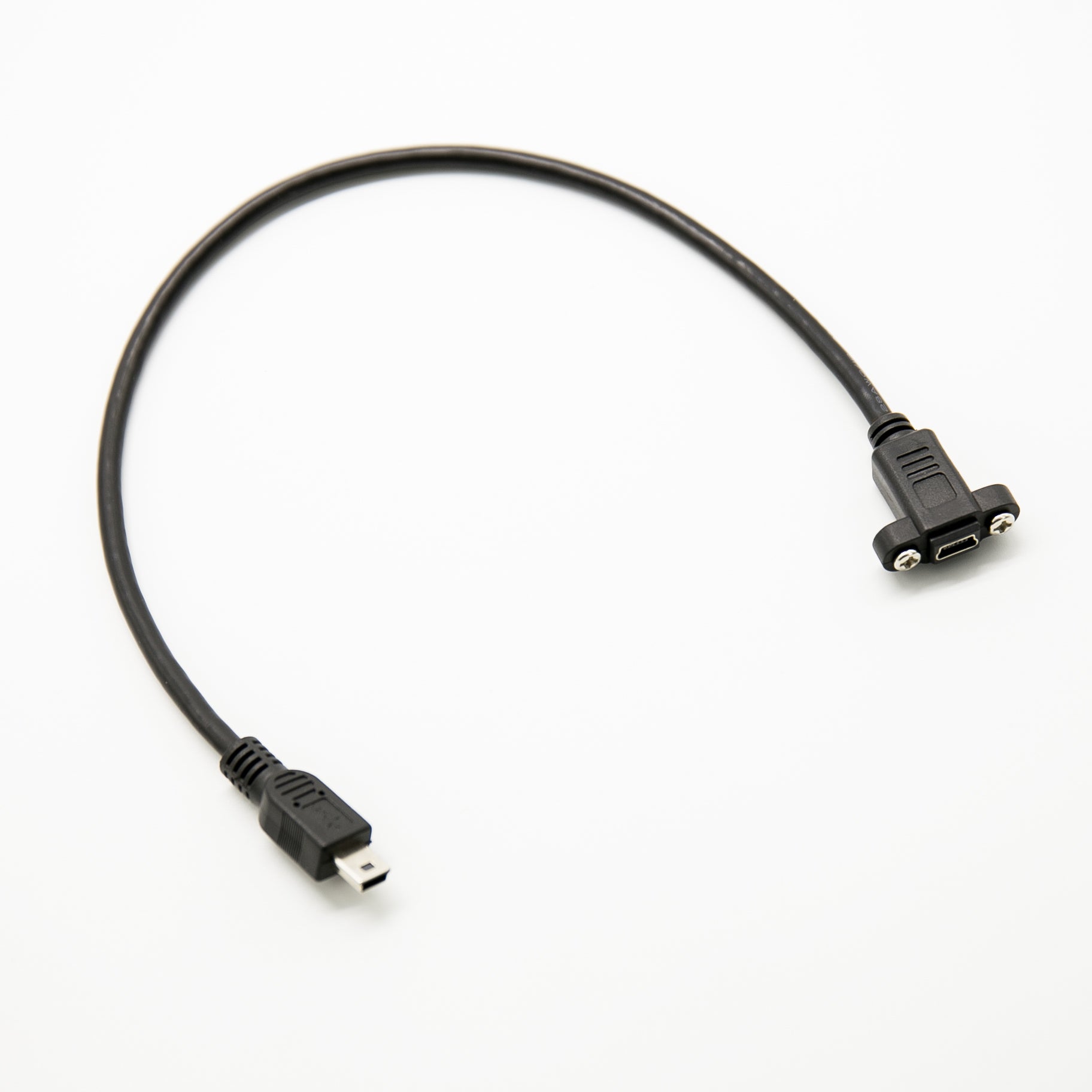 Raspberry Pi Mini USB Cable Male to Female Panel Mount Mini USB Extens